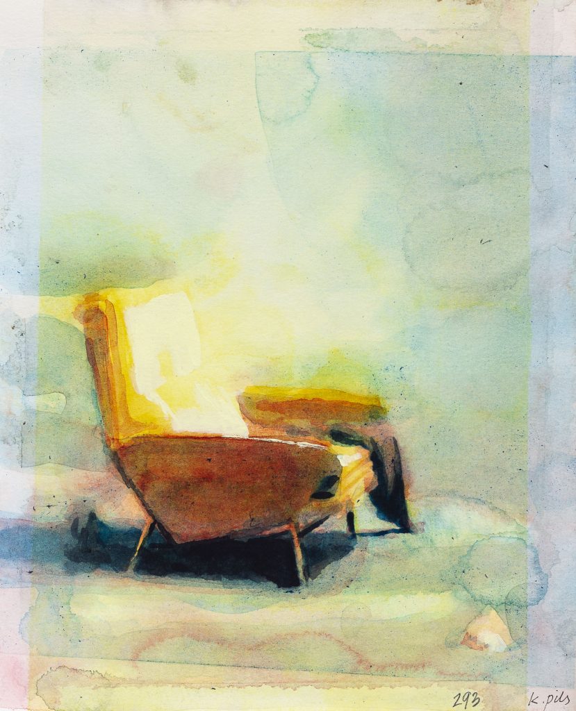 Fåtölj, konstverk av konstnären Kenneth Pils | Artely